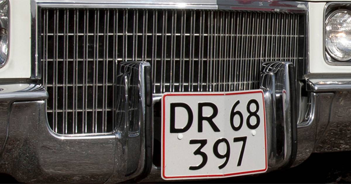 Nummerplader i USA-størrelse på vej - Jyllands-Posten