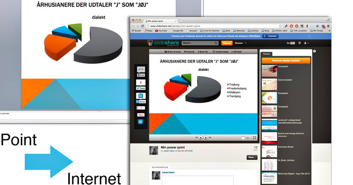 Sådan deler du dine PowerPoint-præsentationer - Jyllands-Posten