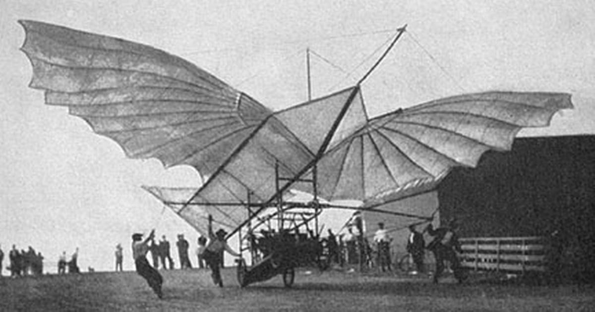 Historiker: Tysk fly-pioner kom først - Jyllands-Posten