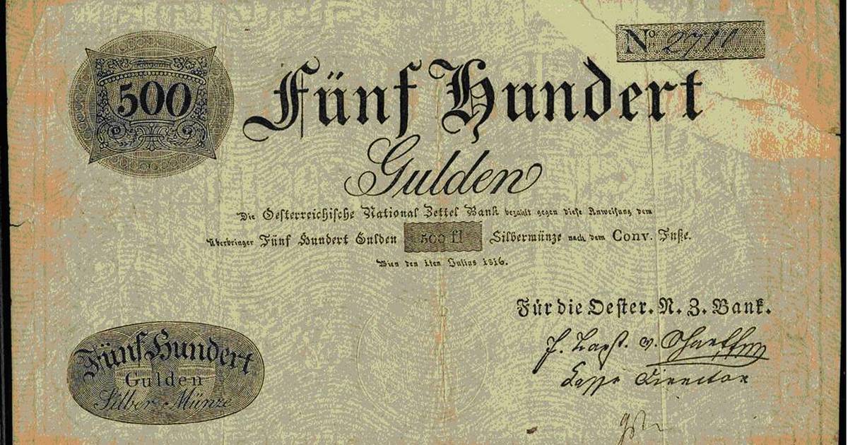 Pengeseddel solgt for 836.000 kr. - Jyllands-Posten