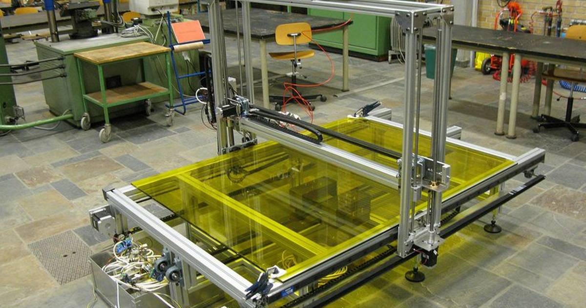Studerende har bygget landets største 3D-printer