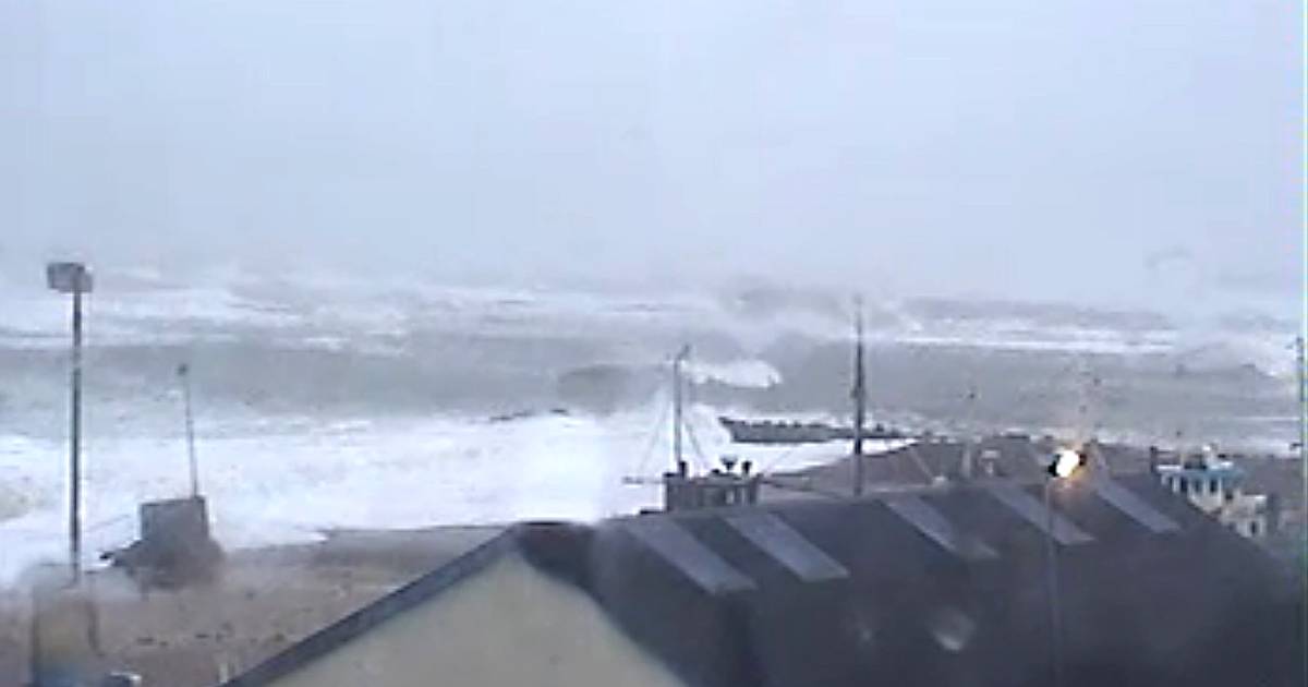 LIVE-TV: Se stormen gå i land