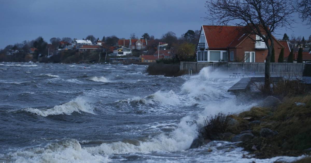 Forhøjet vandstand vil give problemer - Jyllands-Posten