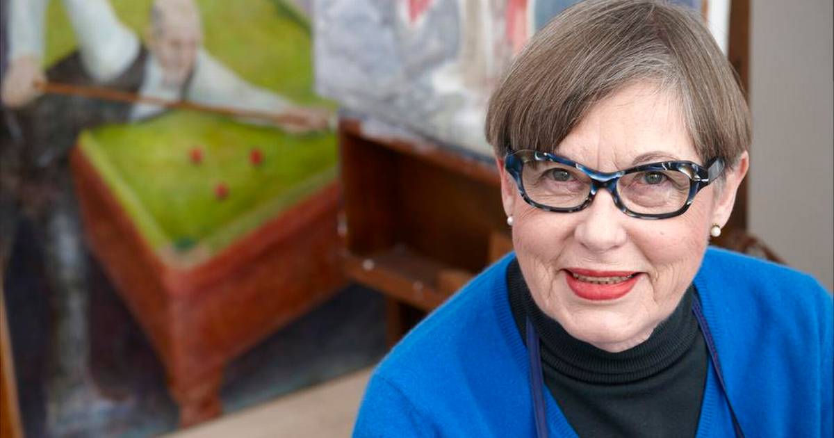 Hun maler mennesket frem - Jyllands-Posten