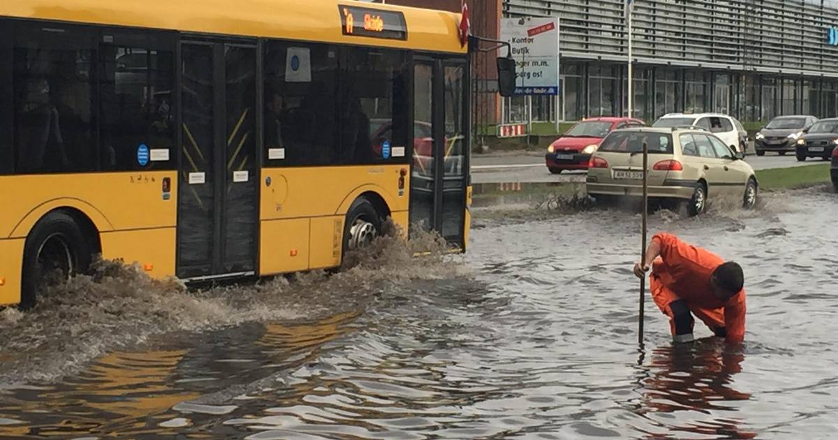 Det sydlige Danmark kan vågne op til skybrud - Jyllands-Posten