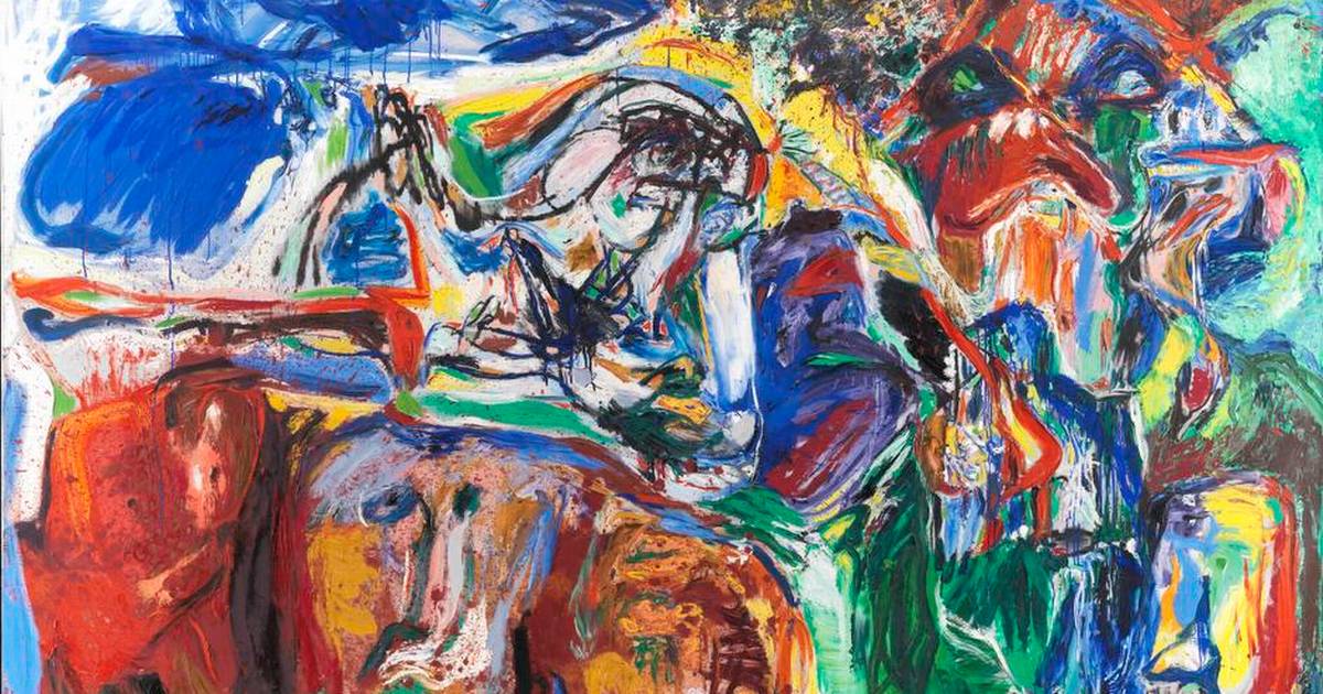 Asger Jorn med vægt på billedet