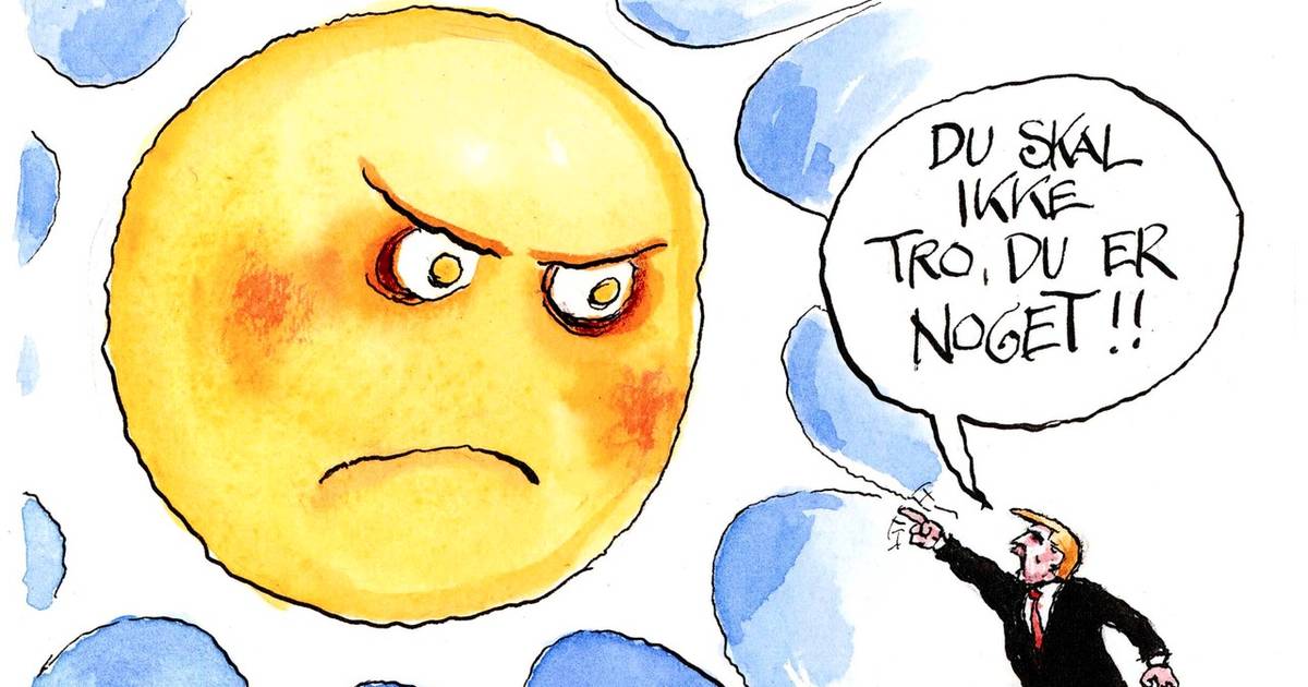 Dagens tegning: Hvem er størst? - Jyllands-Posten