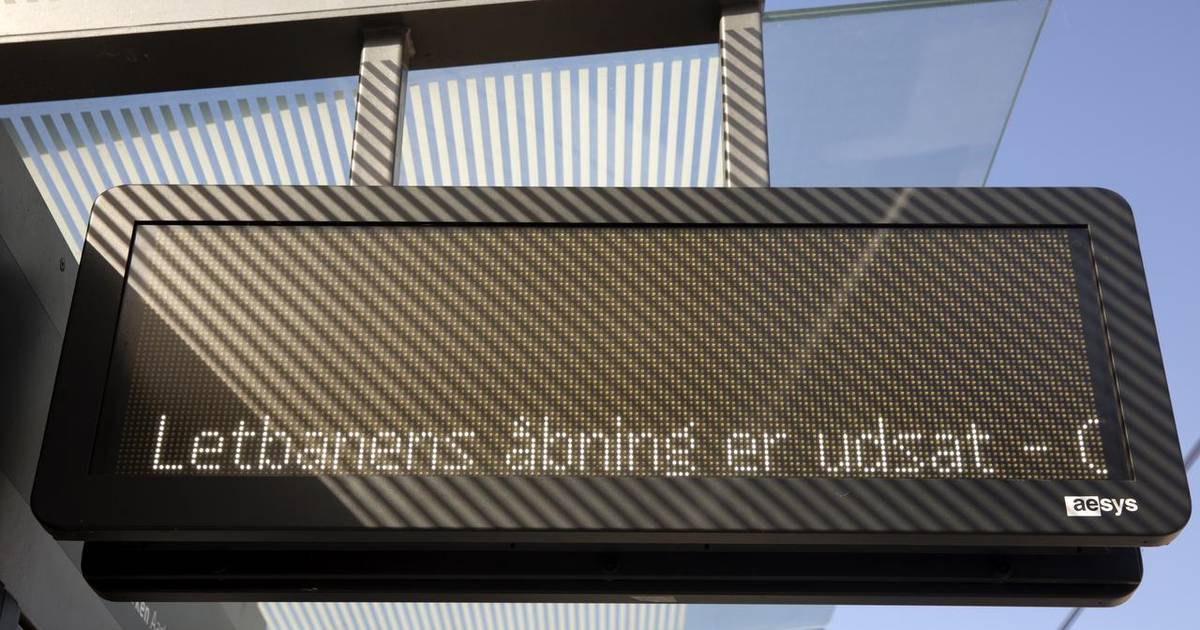 Letbanen til Odder bliver forsinket